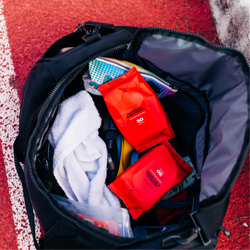 Post-Sweat Cleansing Wipes – GamePlan Skincare